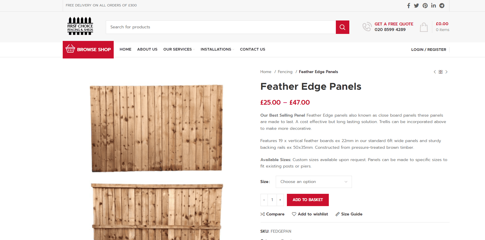 First Choice Fencing - Bird Marketing